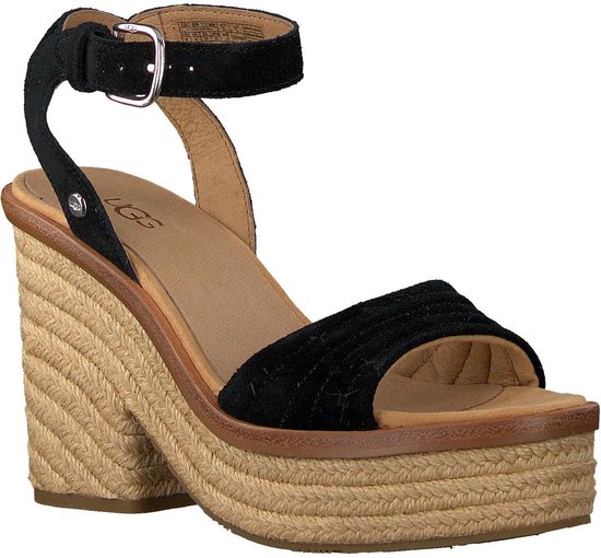 UGG Dames Sandalen Laynce - Zwart - Maat 40 | bol.com
