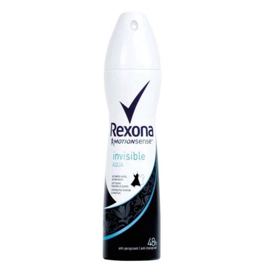 REXONA Motion Sense Invisible Aqua Atomic Deodorant 48h - Dames - 200 ...