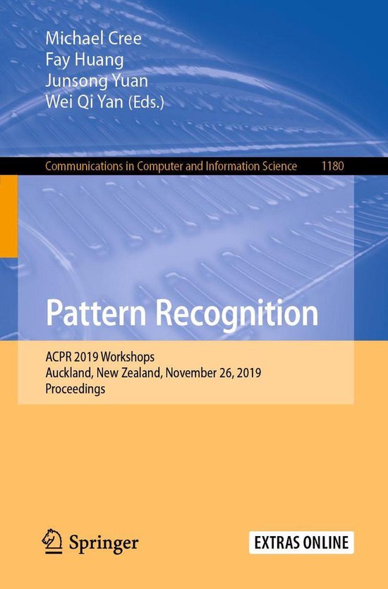 Communications in Computer and Information Science 1180 - Pattern Recognition (ebook)... | bol.com