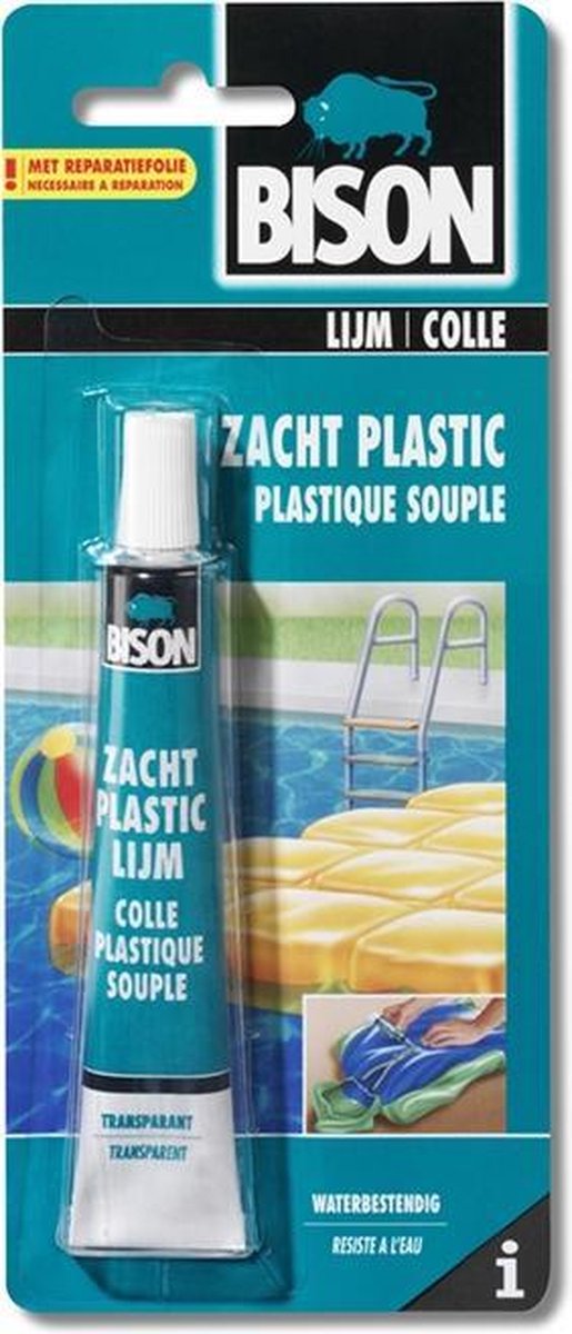 Bison Zacht Plastic Lijm - 25 ml | bol.com