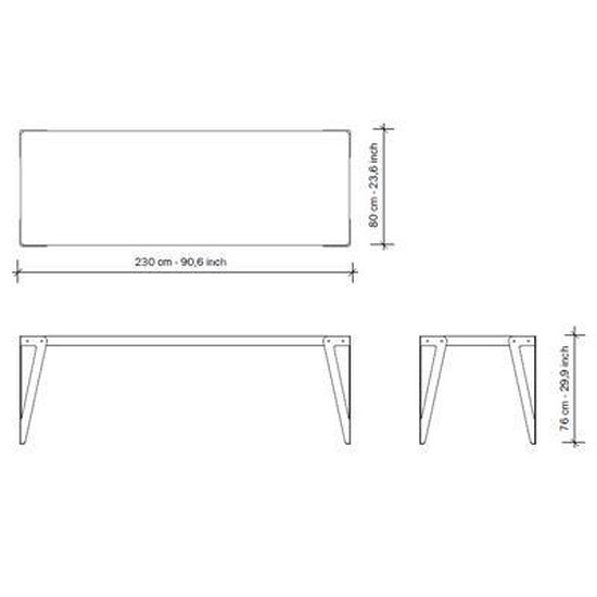 Functionals Lloyd Table Outdoor | bol.com