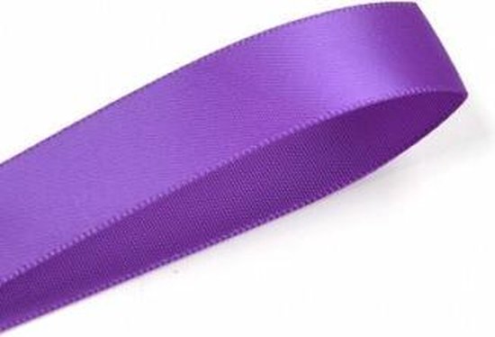 Satijn Lint 22mm (2,2cm) | Satijnlint | Paars (465) | Luxe ...