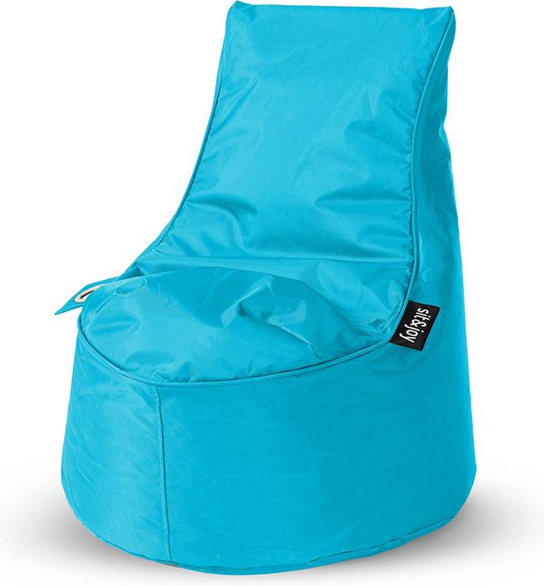 Sit&joy - Bumba - Kinder Zitzak Stoel - Aquablauw | bol.com