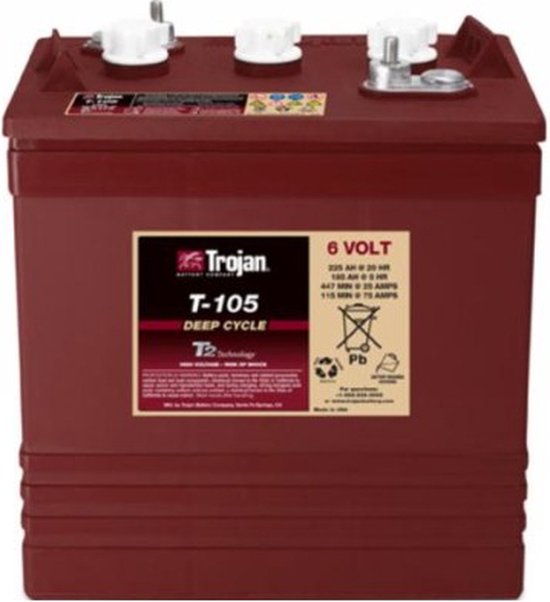 US2200 Dynac deep cycle accu 6V 232ah | bol