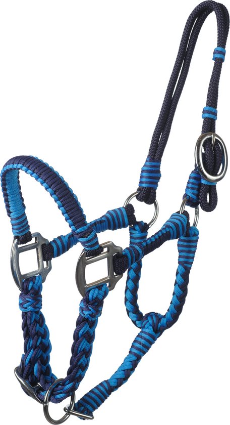 MHS Halster Braided Extra Full Navy / Blauw | bol.com