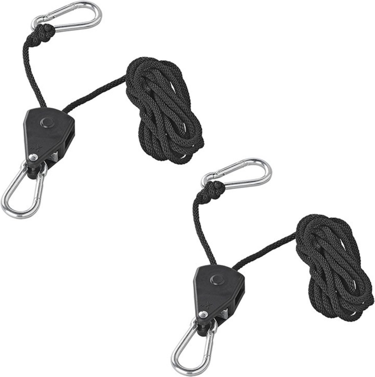 Pro Plus Takel met Ratel en Touw - Capaciteit 68 kilo - 3 mm x 2.5 ...