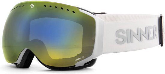 Sinner Emerald Skibril - Wit | Categorie 3 | bol.com