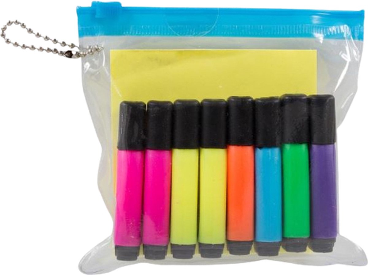 Mini Markers - 8 stuks - Mini Zelfklevende Memo's 60 x - Mini ...