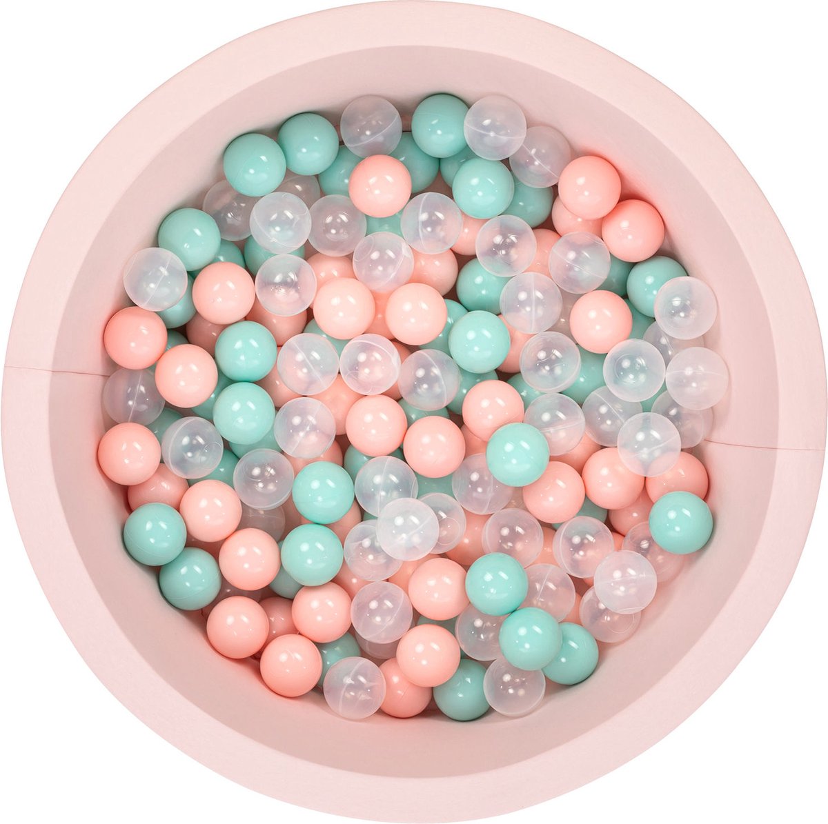 Ballenbak babys - Roze - 150 ballen in de kleuren Roze, Mint en ...