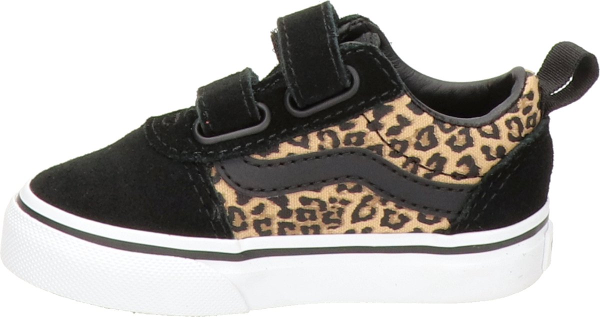Vans TD Ward V Meisjes Sneakers - (Cheetah) Black/White - Maat 22 | bol