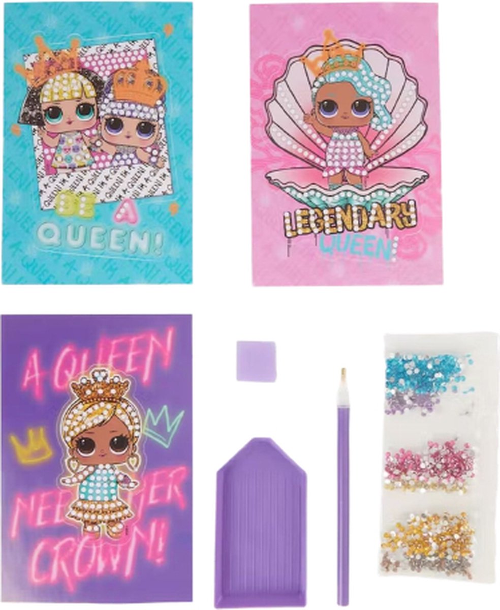 LOL Surprise Diamond Painting - Assorti -Roze / Multicolor - Kunststof ...