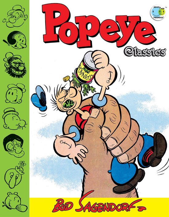 Popeye Classics 11, Bud Sagendorf | 9781684050147 | Boeken | bol.com