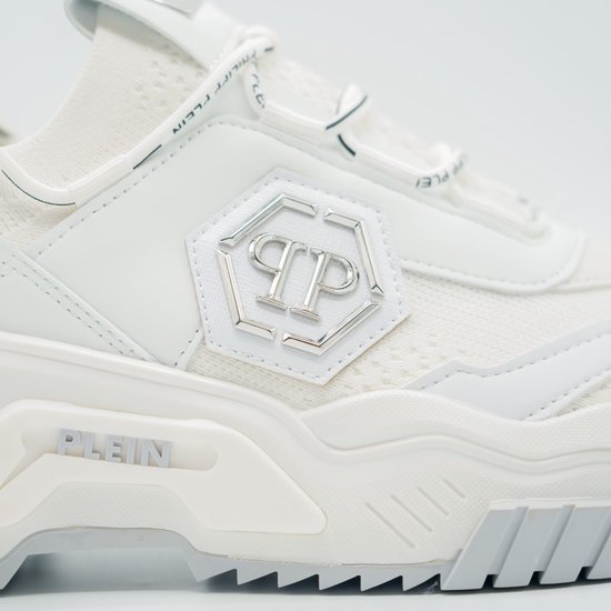 Philipp Plein Runner Hexagon White Sneaker | bol