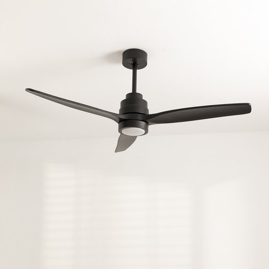 CREATE - Plafondventilator 40W silent Ø132 cm - Met Verlichting drie ...