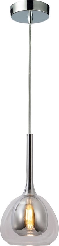 Brilliant HADAN - Hanglamp - Chroom | bol.com