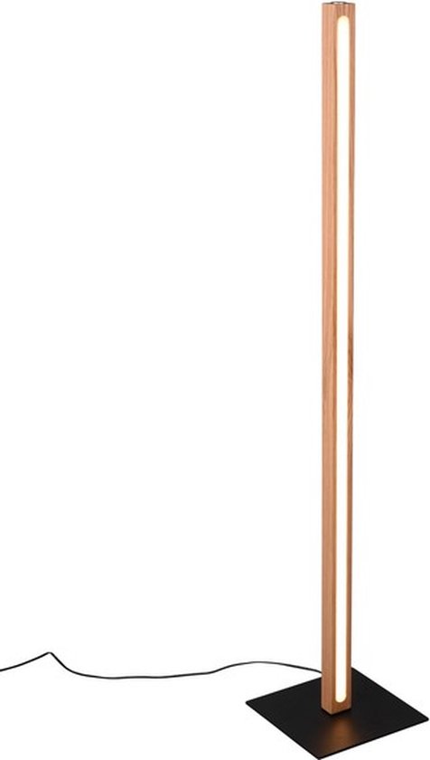 Trio Bellari - Staande leeslamp - Hout | bol.com