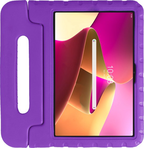 Hoes Geschikt voor Lenovo Tab M10 Plus 3rd Gen Hoes Kinder Hoesje Kids ...