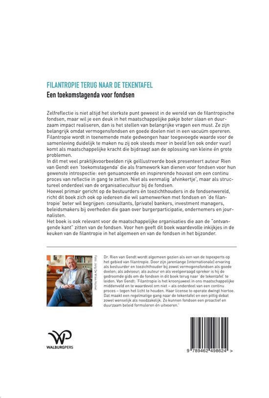 Filantropie terug naar de tekentafel (ebook), Rien van Gendt ...