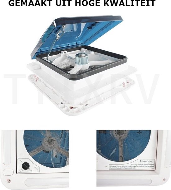 SunLion® Caravan Dakraam - Camper - Dak Ventilator | bol.com
