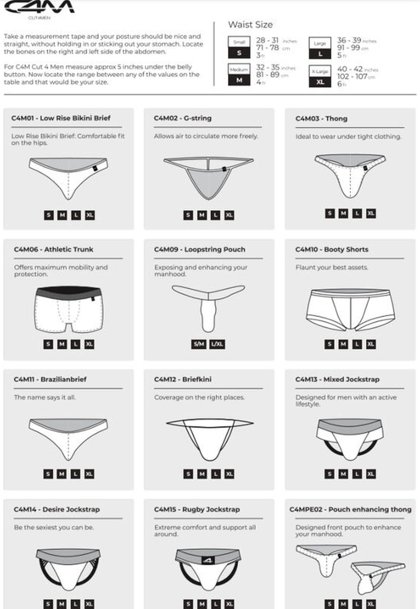 CUT4MEN JOCKSTRAP | Cut4men - Jockstrap Desire Black Leatherette S | bol.com