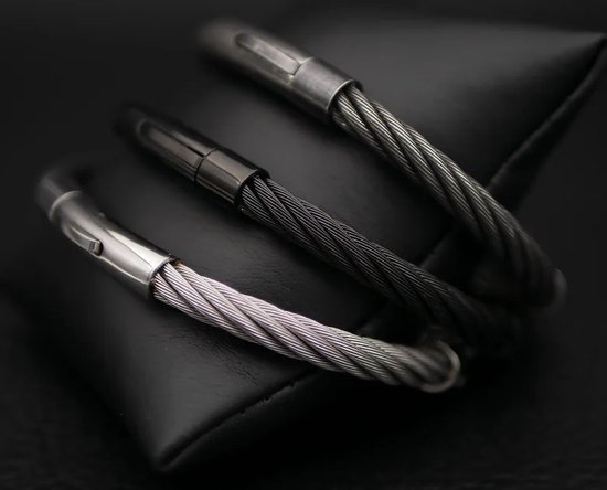 zilveren geweven motor ketting armband SKLL | bol.com