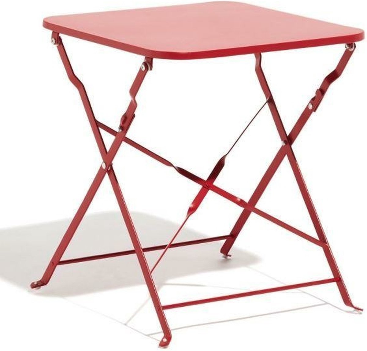 Table pliante basse rouge | bol.com