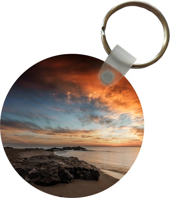 Sleutelhanger - Strand - Stenen - Avond - Lucht - Natuur - Plastic ...