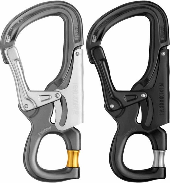 Petzl Eashook open - karabijn - zwart | bol