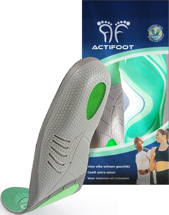 Hielspoor Zooltjes voor Heren & Dames - Inlegzolen voor Platvoet ...