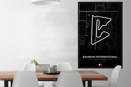 Poster Formule 1 - Racebaan - Bahrain International Circuit - Bahrain ...