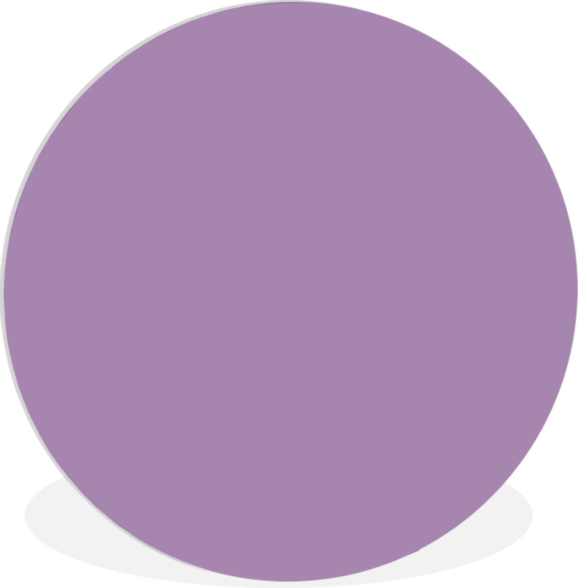 Cercle mural - Violet - Intérieur - Uni - Décoration murale ronde ...