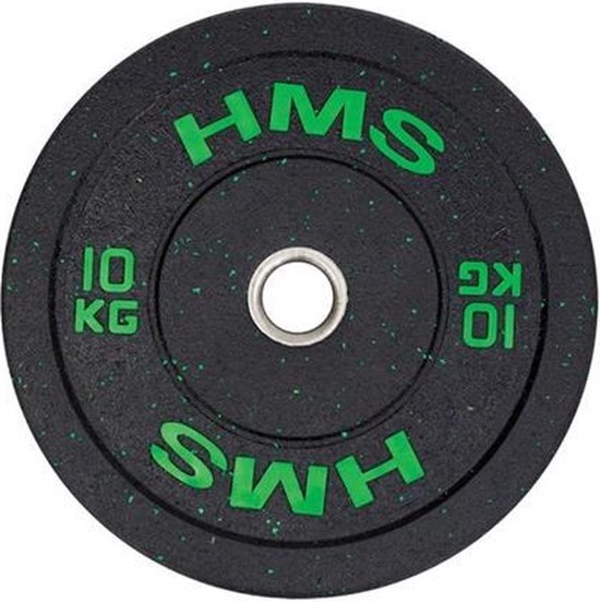 Olympische Stootplaat 10kg Groen HMS HTBR10 | bol