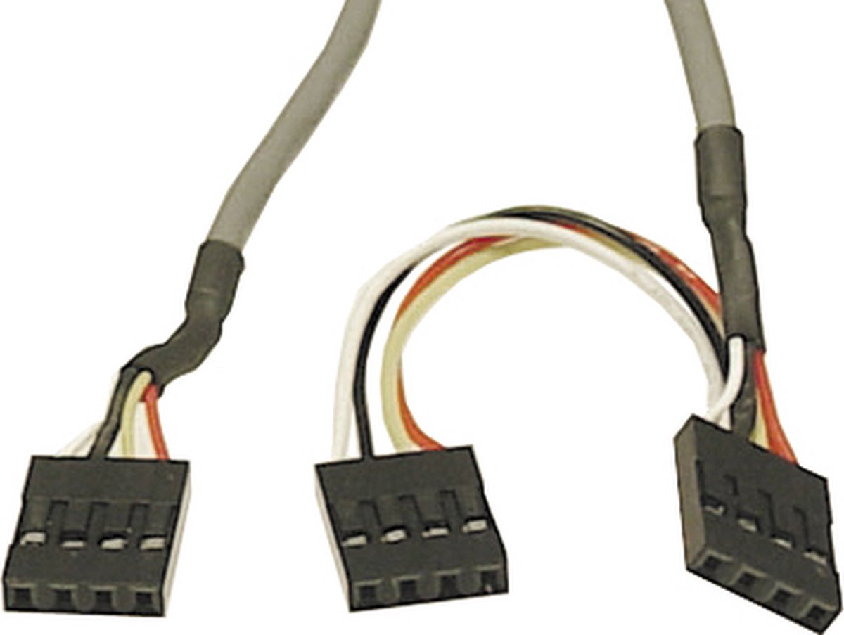 Deltaco MM-3A CD-ROM Audio kabel - Met extra 4-pins connector | bol.com