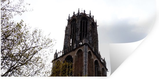 Muurstickers - Sticker Folie - Boom - Domtoren - Utrecht - 120x60 cm ...