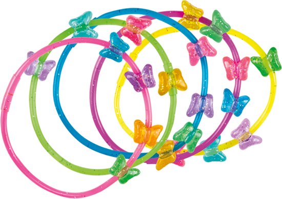 Boland - 5 Vlinderarmbandjes - Pinata vulling - Uitdeelcadeautjes ...