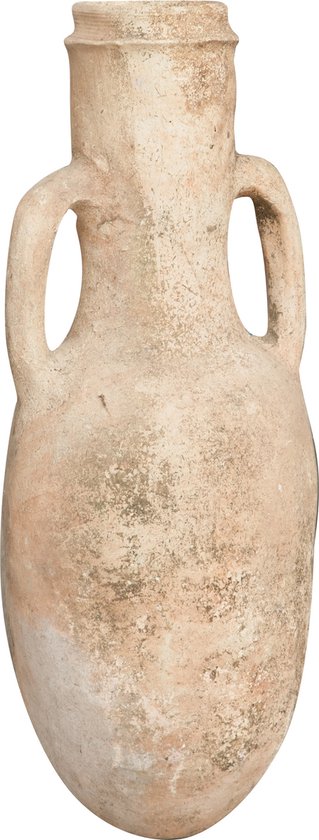 Oude amfora met terracotta handvatten L28xPR28xH63 cm | bol.com
