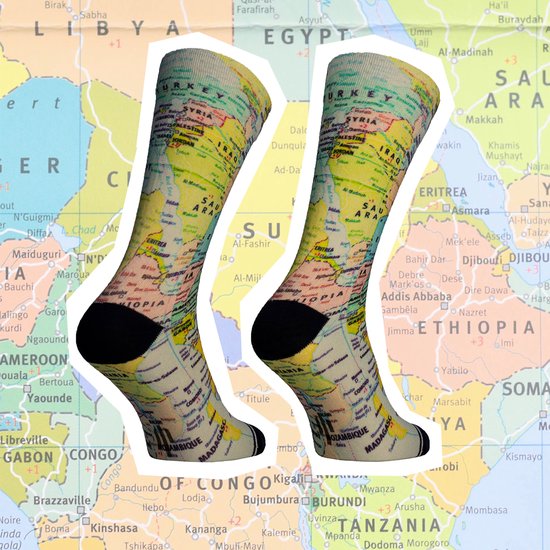 Sock My Feet - Sock my map | bol