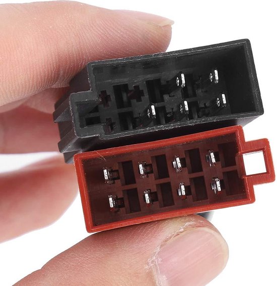 Contetn in 16 Pin ISO Bus Female Wiring Harness Connector Adapter Fits ...