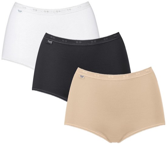 Sloggi 3-pack dames Basic Maxi slip - M016 - 38 | bol