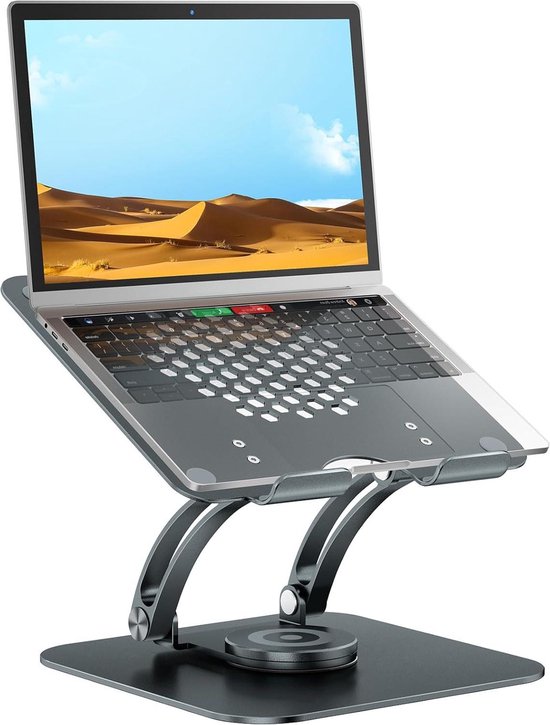 Verstelbare roterende laptopstandaard met 360 draaibare functie ...