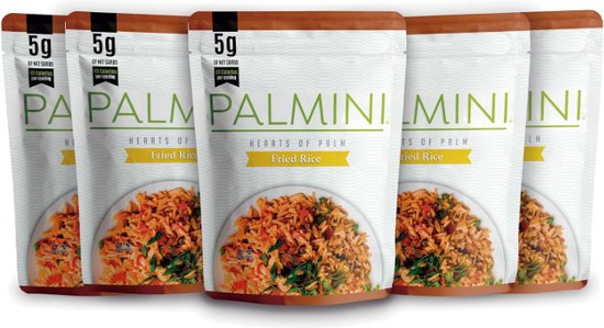 Palmini | Hearts Of Palm | Fried Rice | 5 stuks | 5 x 226 g | bol