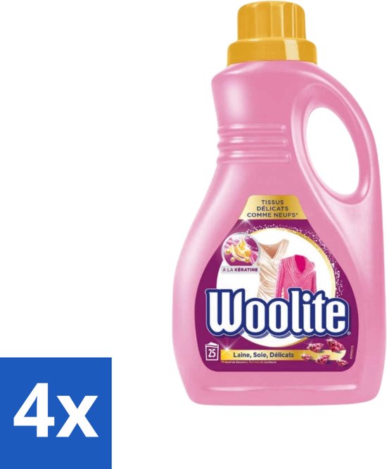 Woolite Wasmiddel Wol en Zijde met Keratine 25 wasbeurten 1,5 liter ...