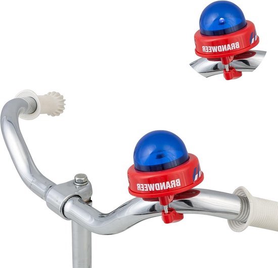 Toeter fiets - brandweer speelgoed sirene - kinderfiets bel sirene ...