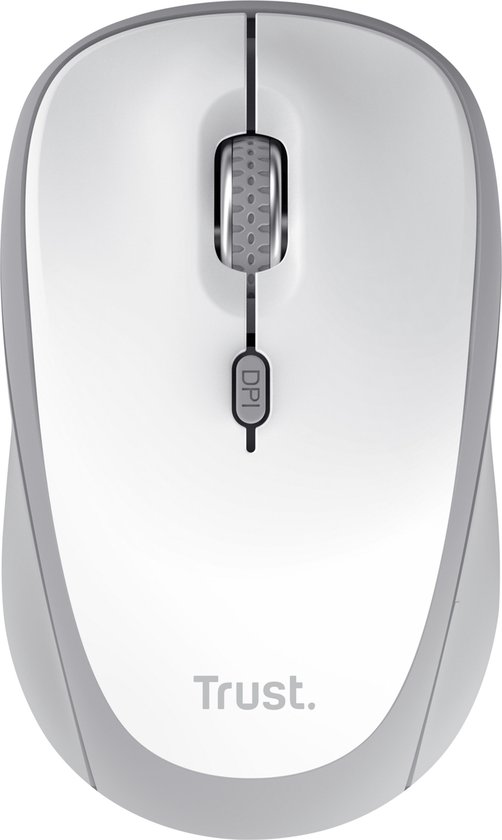 Trust Yvi+ Multi - Draadloze Muis - Bluetooth & USB ontvanger- Compact ...