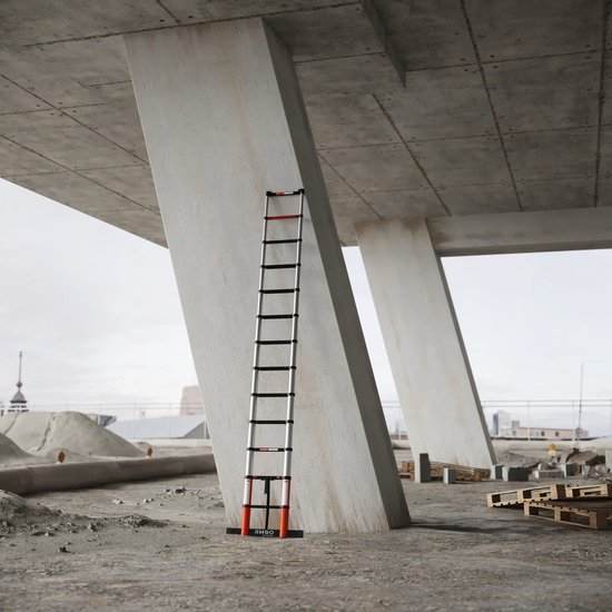 RMBO Professionele Telescopische Ladder - Telescoopladder - 3,80m lang ...