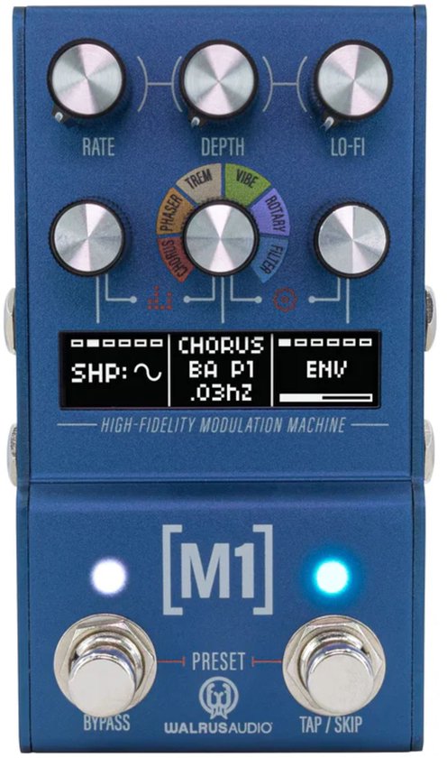 Walrus Audio Mako M1 MKII High-Fidelity Modulation Machine - Multi ...