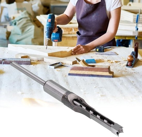 Vierkante Gat Boor Scherpe en Stabiele Houten - Houtbewerking Mortiser ...