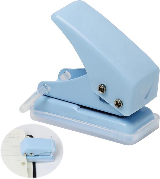 Mini-perforator - multifunctioneel en draagbaar - 1 stuk - blauw | bol