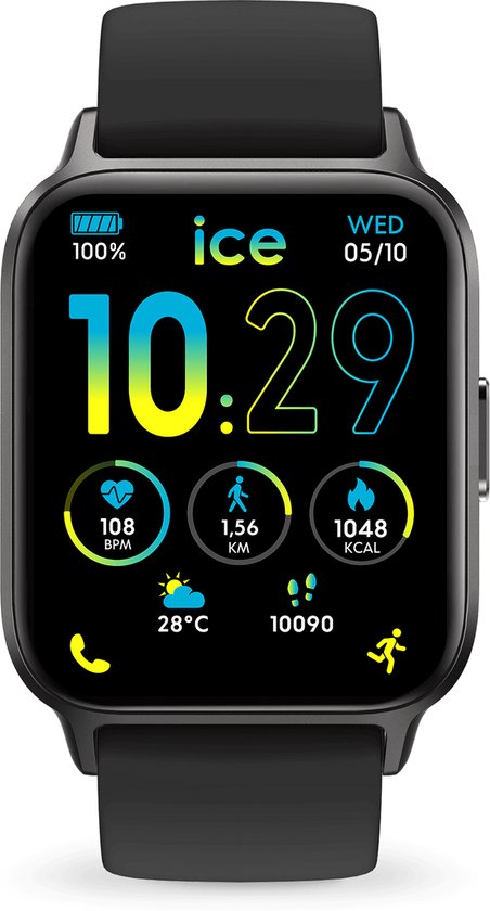 Ice Watch Ice Fit 1.0 - Smartwatch - Ø 41 mm - Black | bol