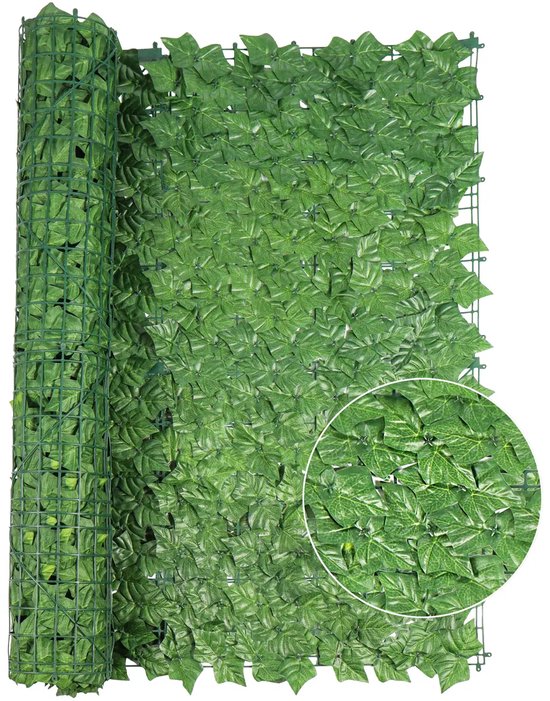 Kunsthaag op rol | Klimop - 300x100cm - Groen - UV Bestendig ...